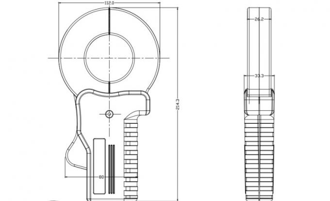 High Accuracy Clamp On Current Transformer CT 0.1A~2000A